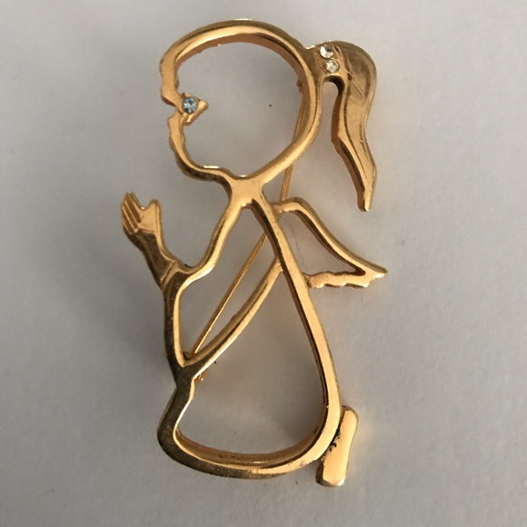 Jewelry | Vintage Beatrix Jewelry Praying Angel Brooch | Poshmark
